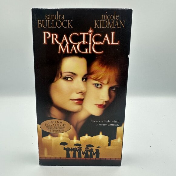 Warner Bros. | Media | Practical Magic Vhs 998 Sandra Bullock Nicole ...